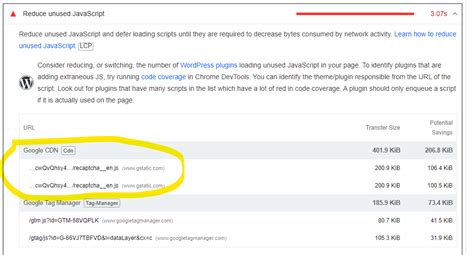 Performance Problems Recaptcha Loading 2x Times According To