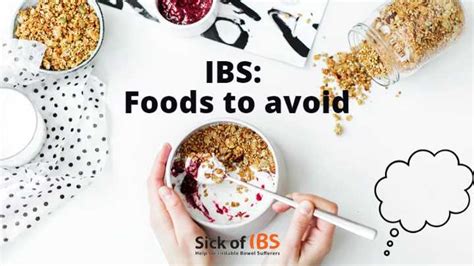 Ibs What Food To Avoid Sick Of Ibs