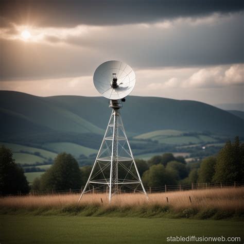 Microwave Antenna Link Overview Stable Diffusion Online