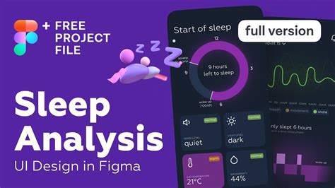Figma Tutorial Sleep Analysis Dashboard Ui Design In Figma Free