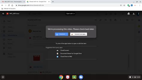 How To Watch Mov Or Other Video Files In Chromebook DREAM IT Service Desk
