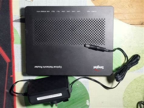 SINGTEL OPTICAL NETWORK ROUTER Computers Tech Parts Accessories Other Accessories On