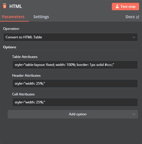 how to have binary file attachment and html body text questions n8n