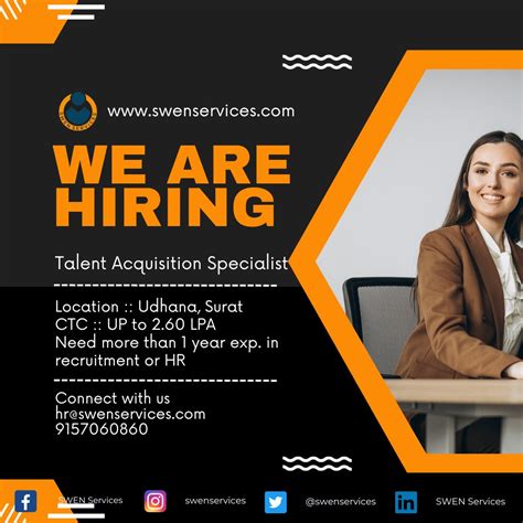 Swen Services On Linkedin Hiringalert Talentacquisition Hr