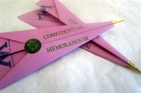 Interdepartmental Flying Memo Personalized Etsy