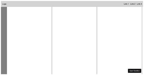 CSS Flexbox Sandbox Example Codesandbox