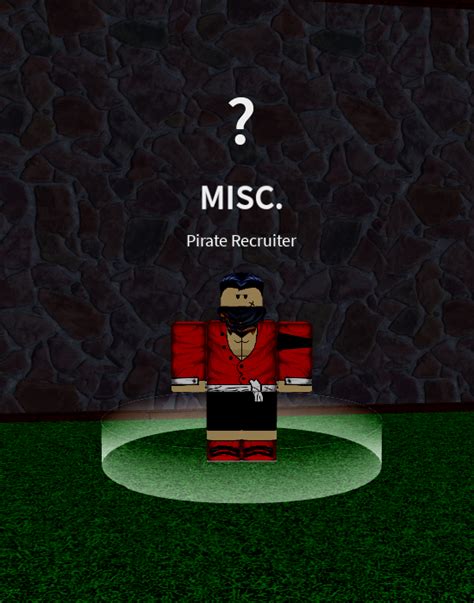 Рекрутер Пиратов Blox Fruits вики Fandom