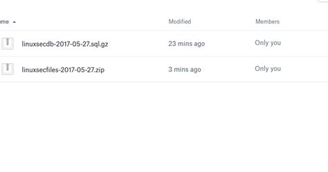 Backup Otomatis File Dan Database Dari Server Ke Dropbox Linuxsec