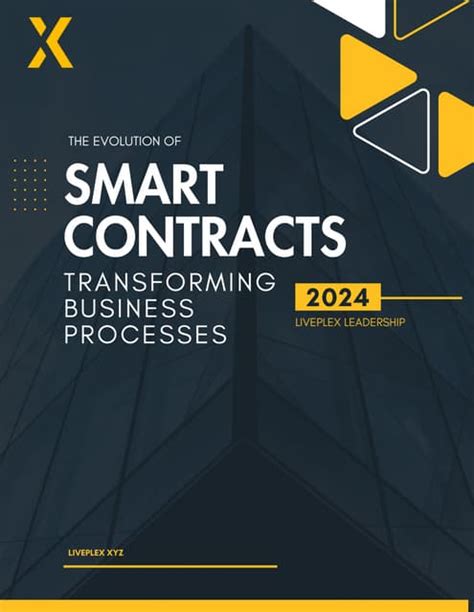 The Evolution Of Smart Contracts Transforming Business Processes Pdf