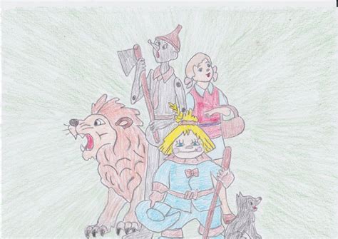 Рисунок Волшебника Изумрудного города