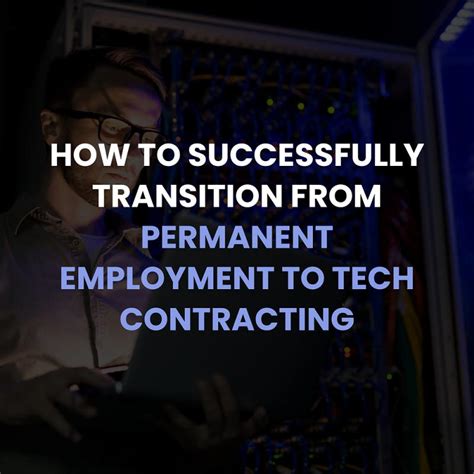 Virtotech On Linkedin How To Successfully Transition From Permanent Employment To Tech