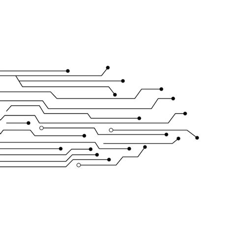 Premium Vector Circuit Vector Illustration