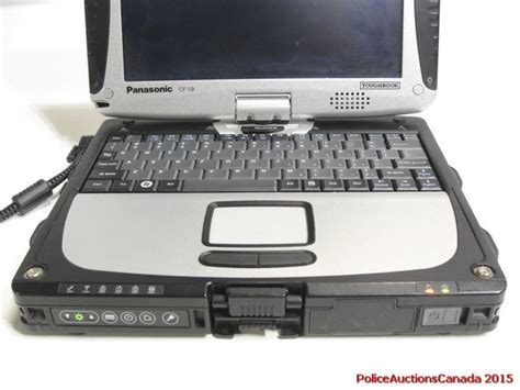 Police Auctions Canada Ex Police Panasonic Toughbook Computer 111449b