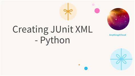 Create Junit Xml Test Reports Python Pipeline Test Report Youtube