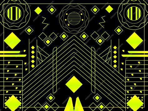 Premium Vector Technical Abstract Background Design