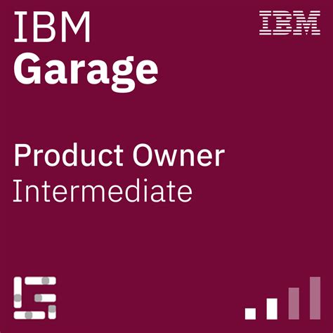 Ibm Garage Product Owner Credly