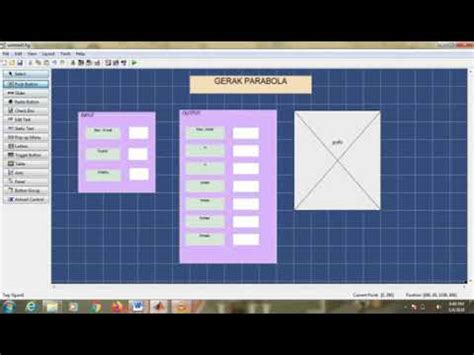 Tutorial Membuat GUI Gerak Parabola Di Matlab YouTube