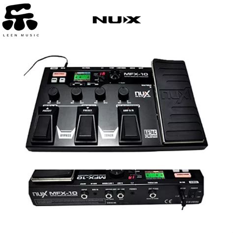 Nux Mfx 10 Multi Effects Processor Leen Music Shop