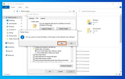 How To Reset File Explorer To Default View In Windows Itechguides