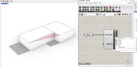 Custom Preview Does Not Display Grasshopper Objects In Render View