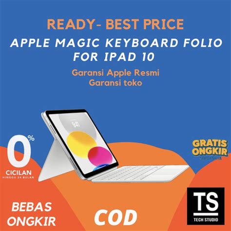 Jual Apple Magic Keyboard Folio For Ipad Gen Resmi Jakarta Barat Tech Studio Indonesia