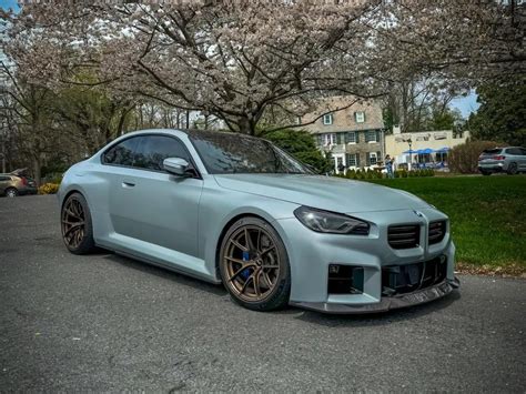 Bmw G87 M2 With 1920 Vs 5rs Wheels In Satin Bronze