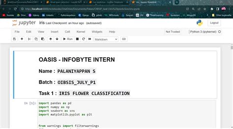 Palaniyappan S On Linkedin Datascience Internship Linkedin Python Machinelearning