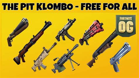 The Pit Klombo Free For All 0578 2153 1849 By Obaix Fortnite
