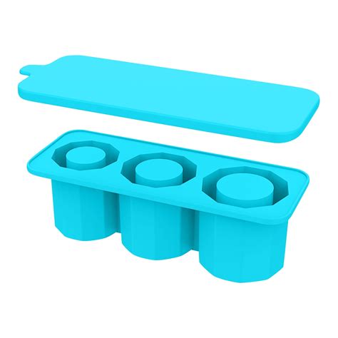 Yubatuo Wine Glasses Ice Maker Can Make 3 Ice Cubes Bartender Kit For