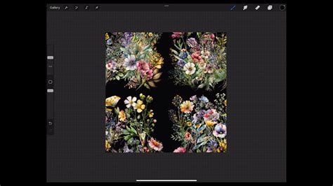 How To Make A Basic Repeat In Procreate Set Your Canvas Up As A
