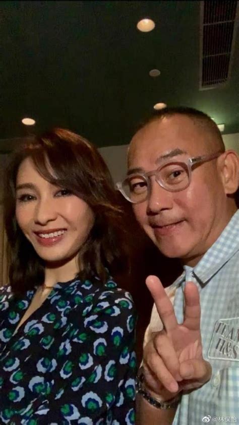林保怡追过黎姿黎姿晒与林保怡合影 可可情感网