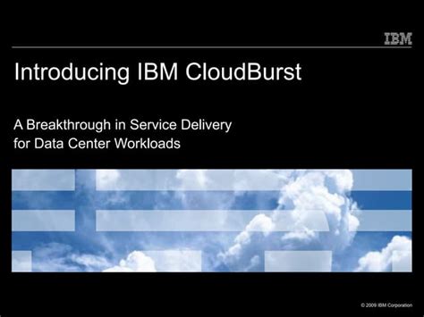 Ibm Cloudburst External Ppt Cloud Computing Internet
