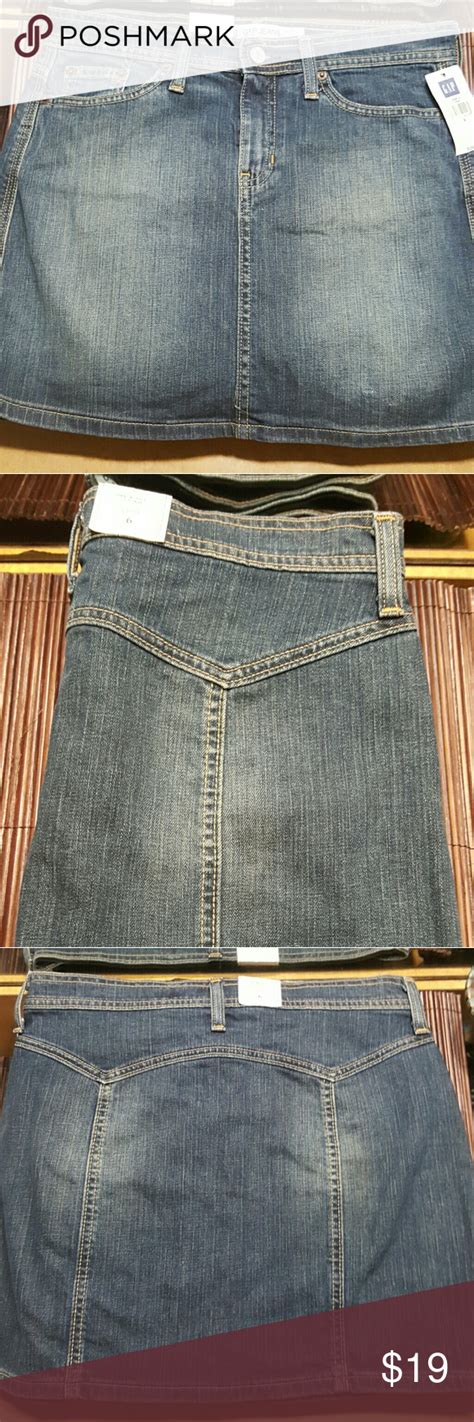 Gap Bluejean Mini Skirt