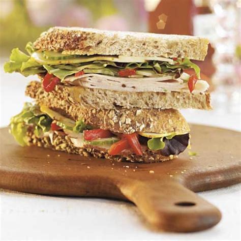 Turkey And Veggie On 7 Grain Bread Catholic Health The Right Way To Care