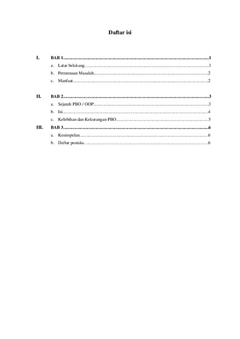 Pdf Pemrograman Berbasis Objek