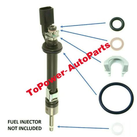 Fuel Injector O-ring Seal Gasket Kit 03h198149a 03h198149 Oem For Audii ...
