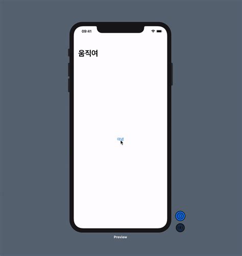 Swiftui Preview 사용하기 Hohyeon Moon