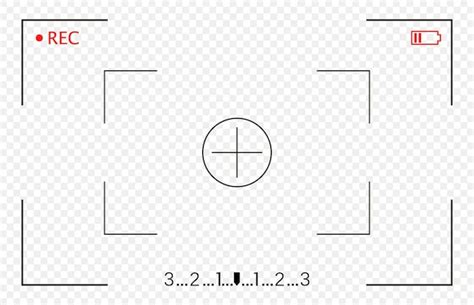 Premium Vector Camera Frame Viewfinder Vector Screen Of Video Recorder Digital Display With