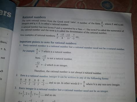 Definition And Examples Of Rational Numbers Brainly In