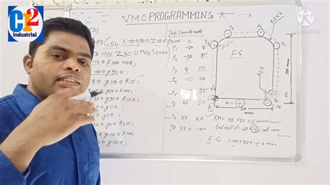 Radius Milling Program Vmc Programming Cnc Milling Programg02g03 Radius Program Youtube