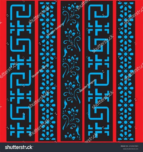 Cnc Border Design Decoration Panel Stock Vector Royalty Free Shutterstock