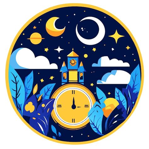 Premium Vector Clock Vector Illustration