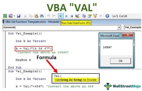 Vba Val How To Use Vba Val Function With Examples