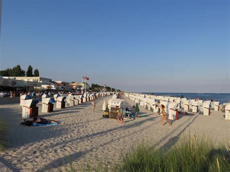 Ostseebad Grömitz Strand And Promenade Im August 2016 Warnemünde Strand