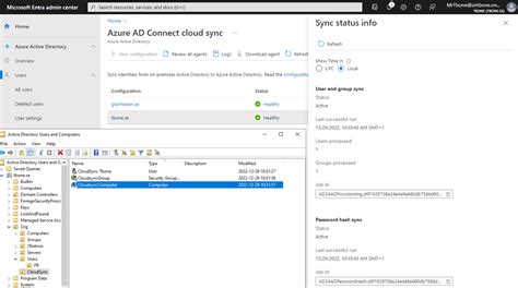 Pilot Azure AD Connect Cloud Sync Mr T Bones Blog