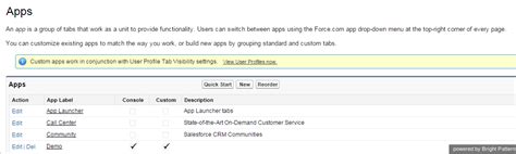 53sfdc Integration Guidetutorialsenableserviceconsole Bright