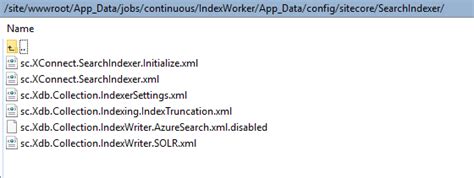 create and configure xdb indexes for solr in sitecore
