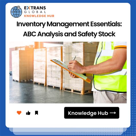 Inventory Management Essentials Abc Analysis And Safety Stock