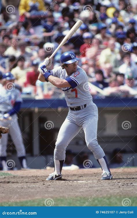 Steve Yeager Editorial Photography Image Of Sports League 74625107