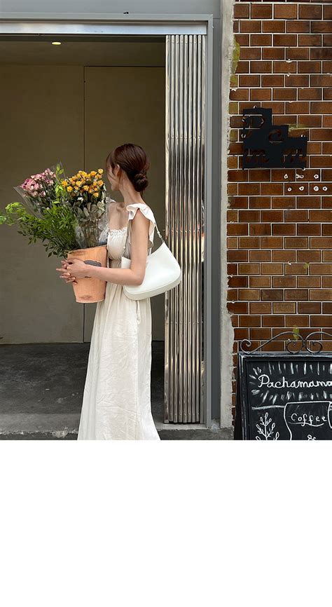 당일발송 바인 린넨 프릴 점프수트